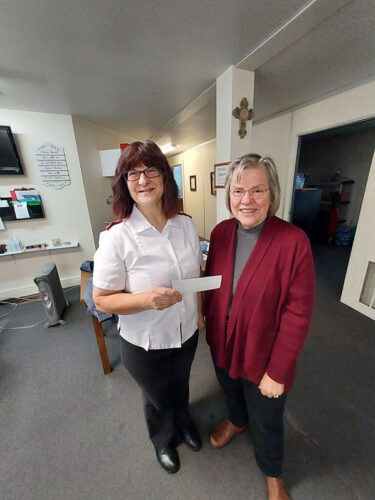 Ossineke United Methodist donates Share the Heat proceeds to Salvation ...